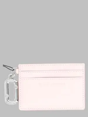 Marc Jacobs Mini Leather Wallet With Polyurethane Coating - Pink