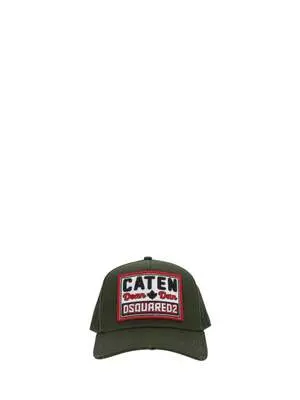Dsquared2 Fashionable Accessory Hat For Ss26 Collection - Green