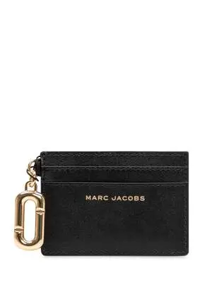 Marc Jacobs Leather Card Holder With Clip Charm