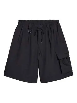Y3 Cargo Shorts - Black