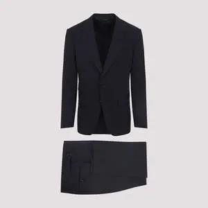TOM FORD Wool Suit - Blue