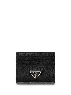 Prada Mini Card Holder For - Nero