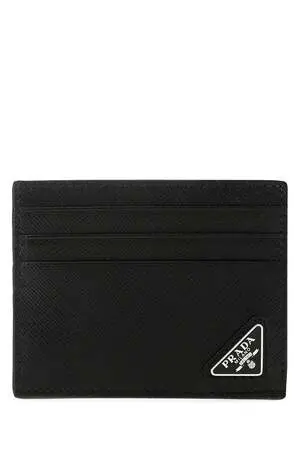 Prada Mini Horizontal Wallet For - Nero