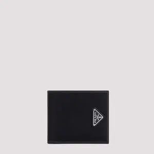 Prada Mini Recycled Wallet - Black
