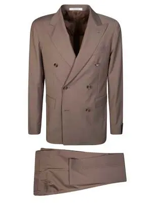 Tagliatore Double-breasted Suit - Marrone