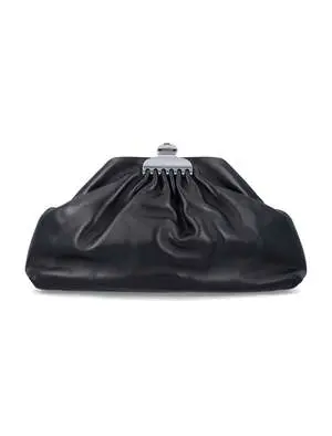 Marc Jacobs Medium Sculptural Clutch Bag - Black