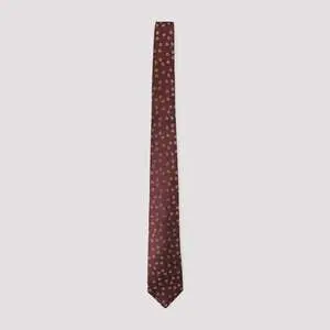 Kiton Premium Silk Tie For Ss26 Collection - Red