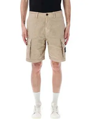 Stone Island Cargo Shorts - Desert