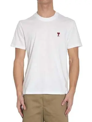 AMI Paris Heart Graphic T-shirt - Blanc