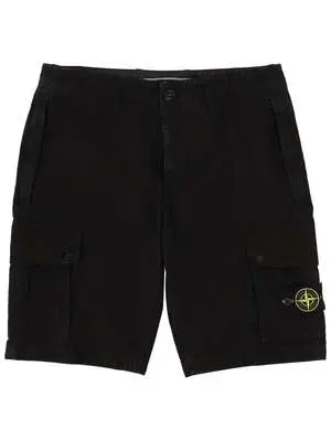 Stone Island Zip Up Shorts For Men