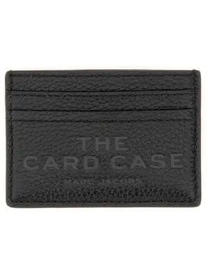 Marc Jacobs Mini Logo Card Holder 7 Cm X 10 Cm - Black