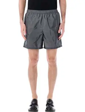 Prada Re-nylon Swim Trunks - Grey