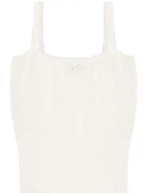 JW ANDERSON JW ANDERSON Knitted Pointelle Camisole Top
