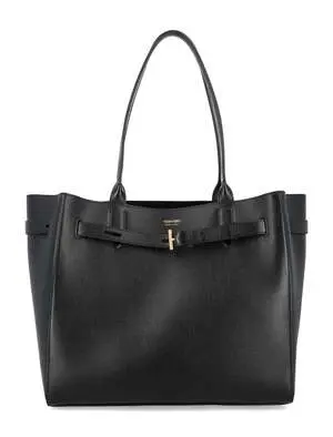 TOM FORD TOM FORD Calf Leather Shoulder Bag Nero