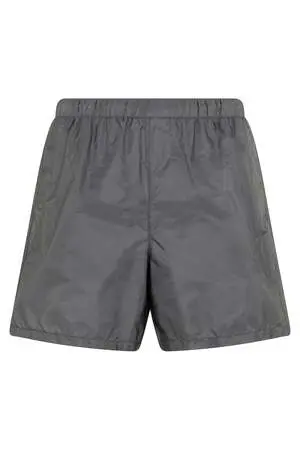 Prada Classic Re-nylon Shorts For Summer Edition - Grey