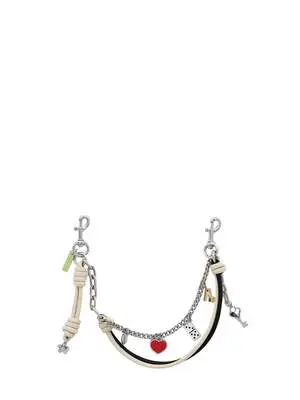 Marc Jacobs Mini Icon Charm Keychain - Black