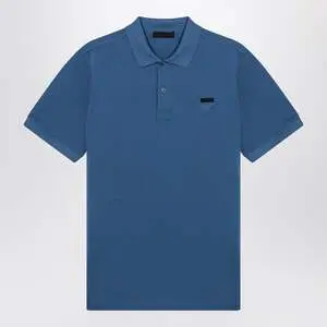 Prada Polo Mini Shirt - Celeste