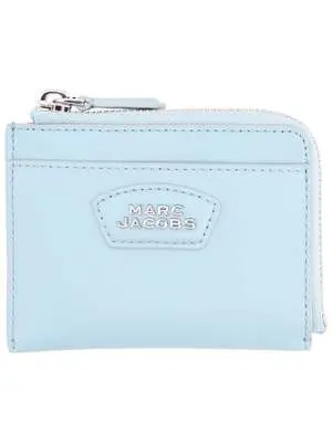 Marc Jacobs Zip Leather Wallet - Azure