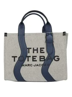 Marc Jacobs Wavy Canvas Medium Tote Bag - Bianco