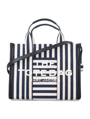 Marc Jacobs Medium Structured Canvas Tote Handbag