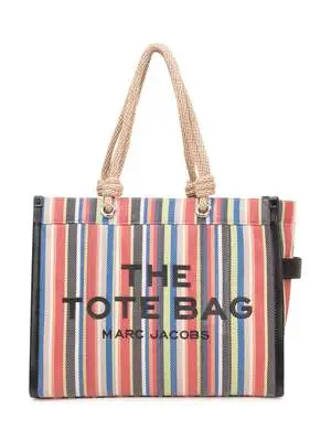 Marc Jacobs Perfect Stripe Tote Handbag - Red Multi