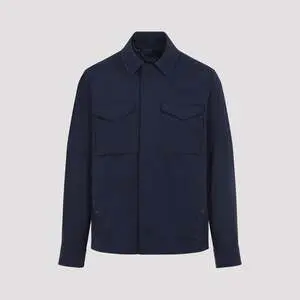 Moncler Roquille 3-in-1 Reversible Down Shirt Jacket - Blue