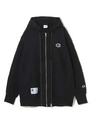 Undercover Champion Zip-up Cotton Hoodie - Black