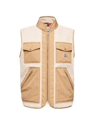 Moncler Lightweight Karakai Vest - Lightbeige