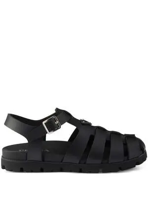 Prada Soft Print Sandals For - Nero