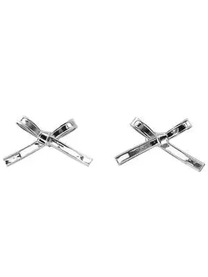 Marc Jacobs Bow Stud Earrings - Silver