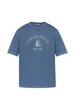 Moncler Signature Mini Short Sleeve T-shirt - Blue