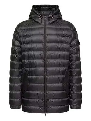 Moncler Hooded Ripstop Jacket - Black