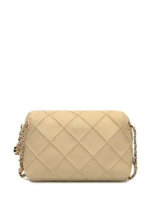 Tory Burch Quilted Shoulder Bag With Chain Strap - Vanilla Soft