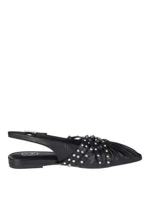 Ash Studded Slingback Ballet Flats
