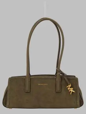 Michael Kors Monogram Shoulder Bag - Brown