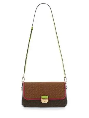 Michael Kors Logo Print Shoulder Bag With Adjustable Strap