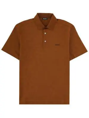 Zegna Reguther Fit Polo For - Brown