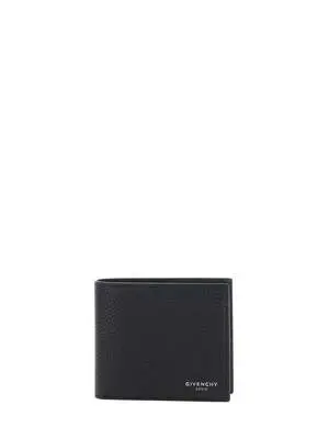 Givenchy Bi-fold Wallet With Embossed Logo - Nero
