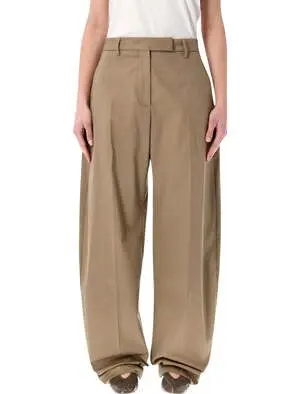 THE LATEST Tailored Trousers - Brandy
