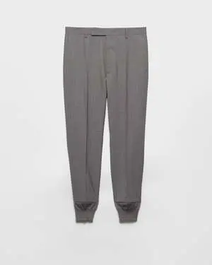Prada Trousers For Fw25 - Grigio