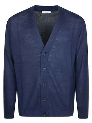 DANIELE FIESOLI Linen Blend Cardigan For