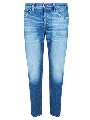 DONDUP Brighton Carrot Fit Five-pocket Jeans - Blu
