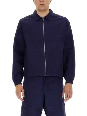 UMBRO X YMC Classic Logo Patch Zip-up Jacket