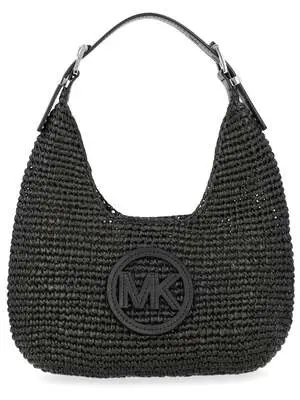 Michael Kors Woven Hobo Shoulder Bag