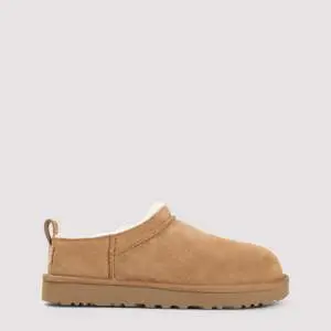 UGG Classic Micro Leather Boots - Brown