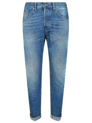 DONDUP Icon Regular-fit Jeans In Rigid Denim - Blu