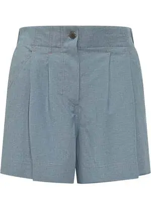 Moncler Mini Comfort Shorts With High-performance Fabric - Blu