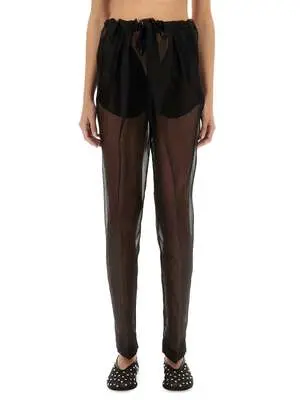 Khaite Trenton Organza Trousers