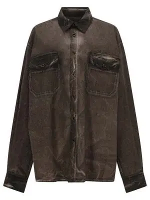 Uma Wang Single Breasted Overshirts For Men