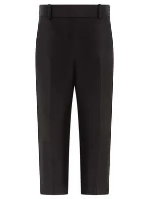 Khaite Cam Trousers Tailored Wool Silk Blend